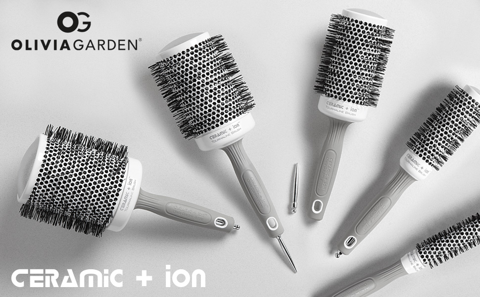 Deluxe fodrászkellék - Olivia Garden - Ceramic+Ion 20 körkefe